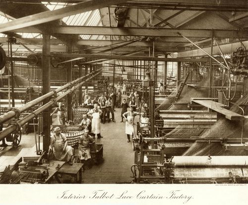 How the Nottingham lace craft became an industry of empire | LibraryOn ...