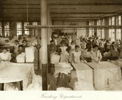 How the Nottingham lace craft became an industry of empire | LibraryOn ...